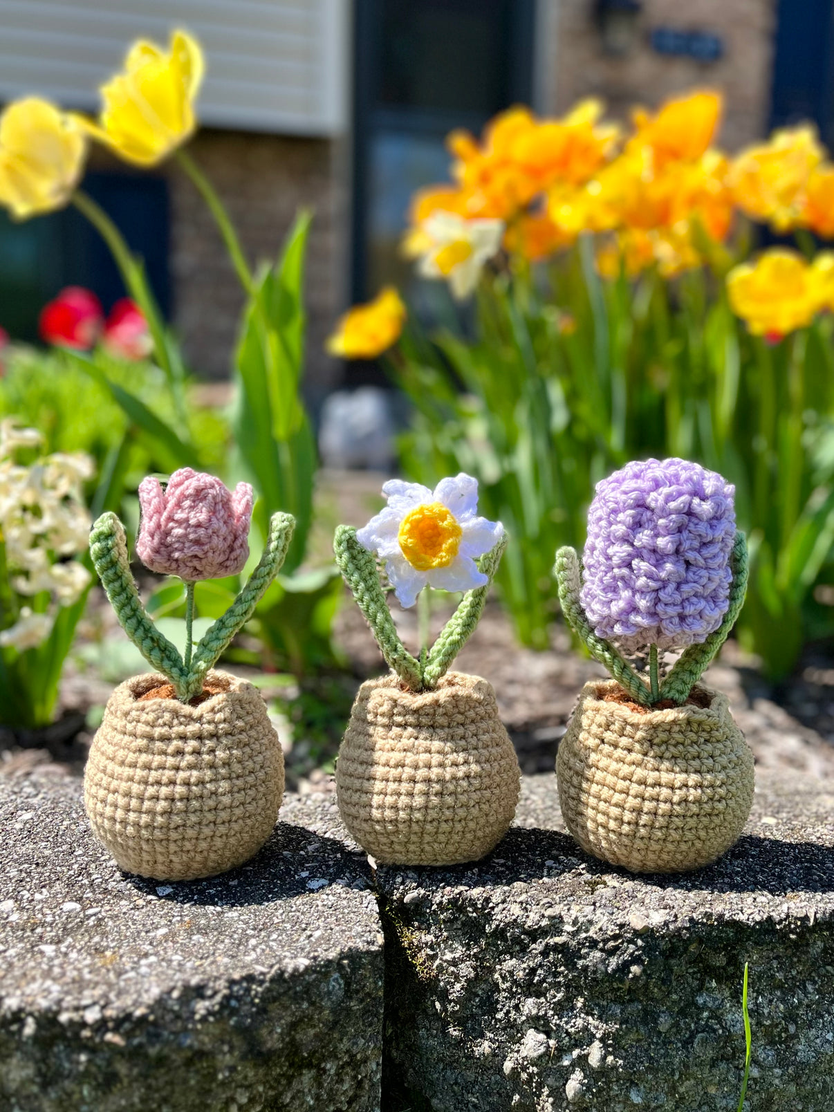 Spring Flowers Collection Crochet Pattern – Squibble's Crochet Corner